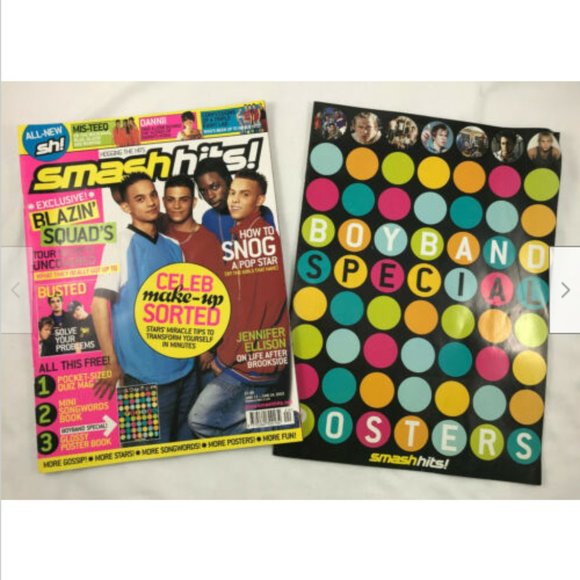 Smash HIts | Accents | Smash Hits June 203 Pop Culture Magazine Boyband ...
